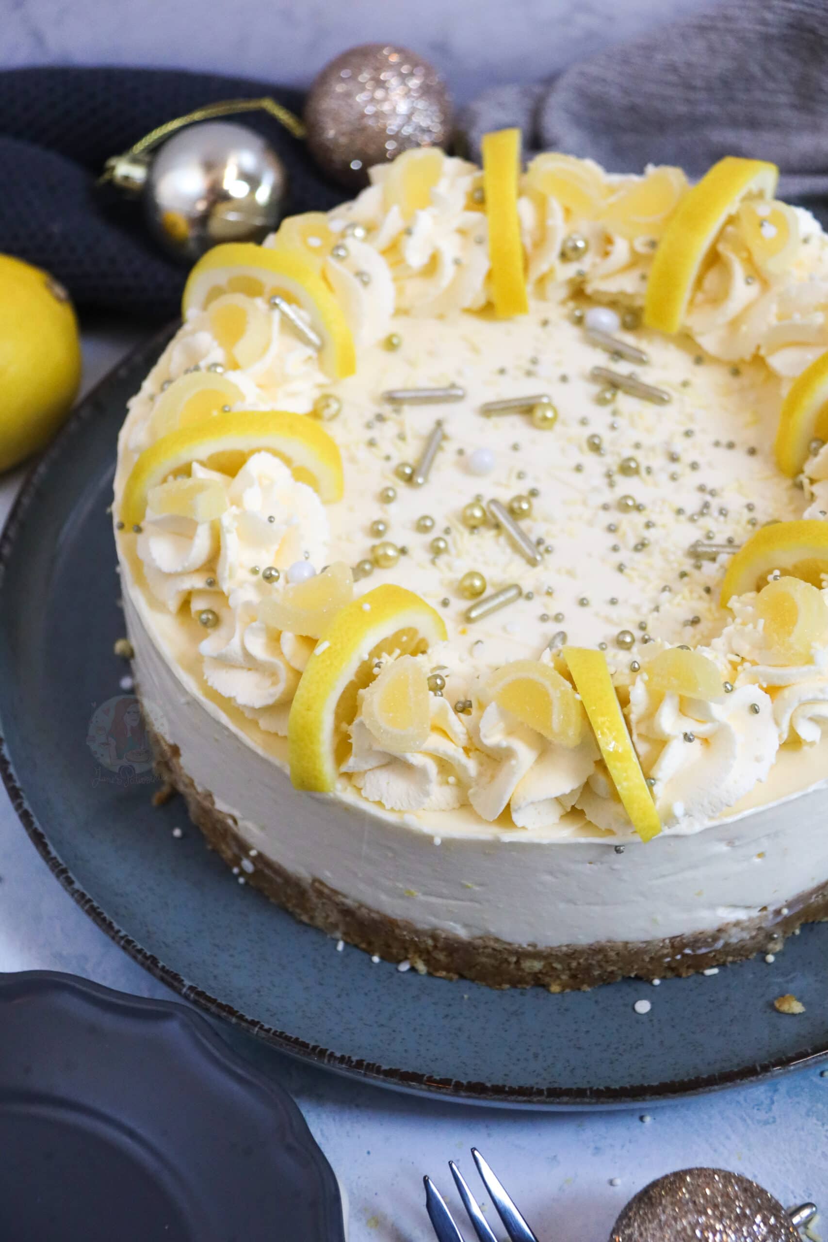 No-Bake Limoncello Cheesecake! - Jane's Patisserie