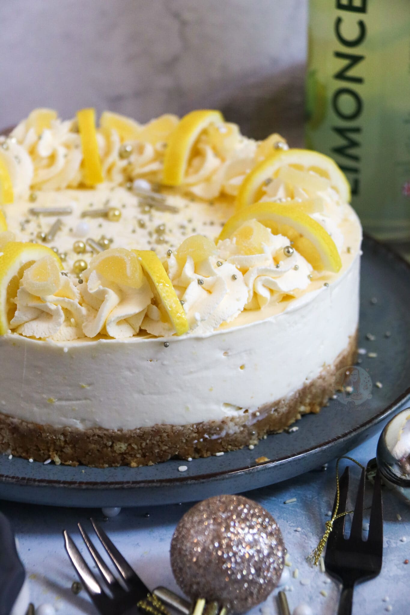 No-Bake Limoncello Cheesecake! - Jane's Patisserie