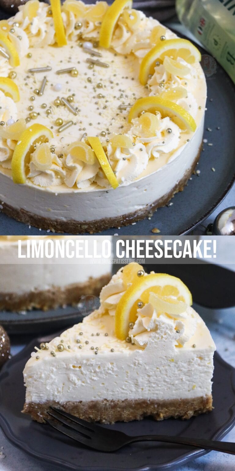 No-Bake Limoncello Cheesecake! - Jane's Patisserie