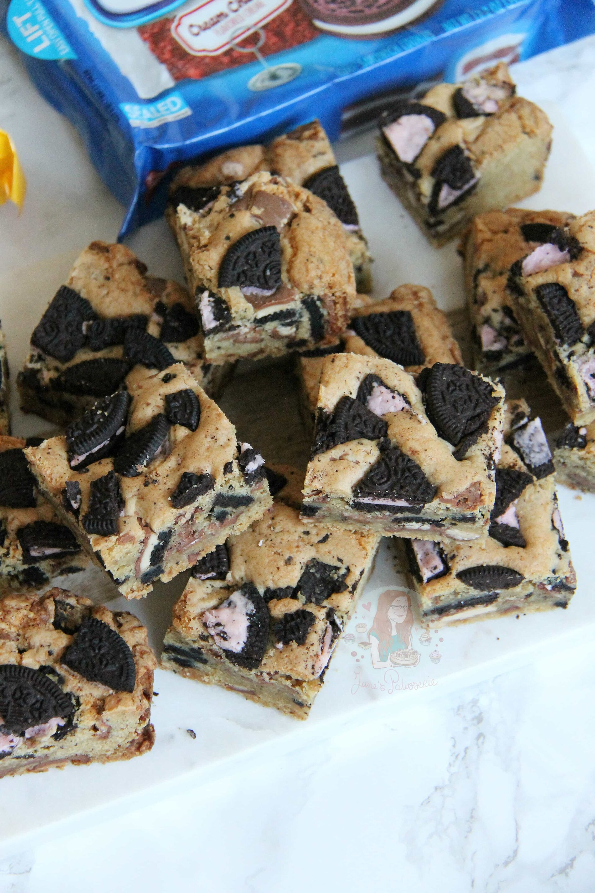 Oreo Cookie Bars! - Jane's Patisserie