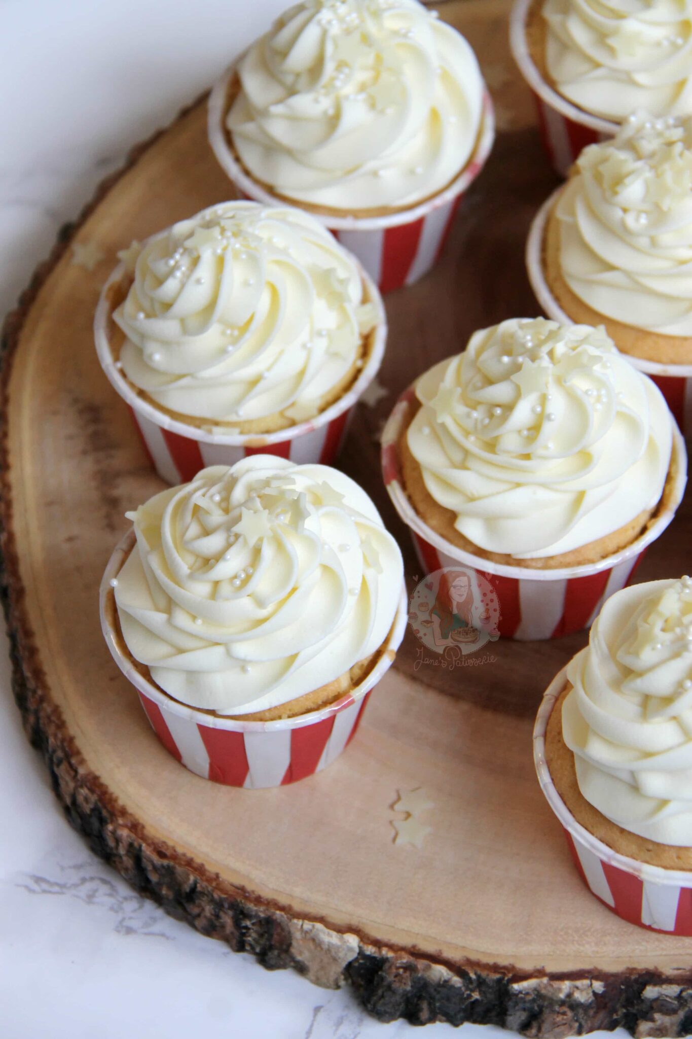 White Chocolate Cupcakes! - Jane's Patisserie