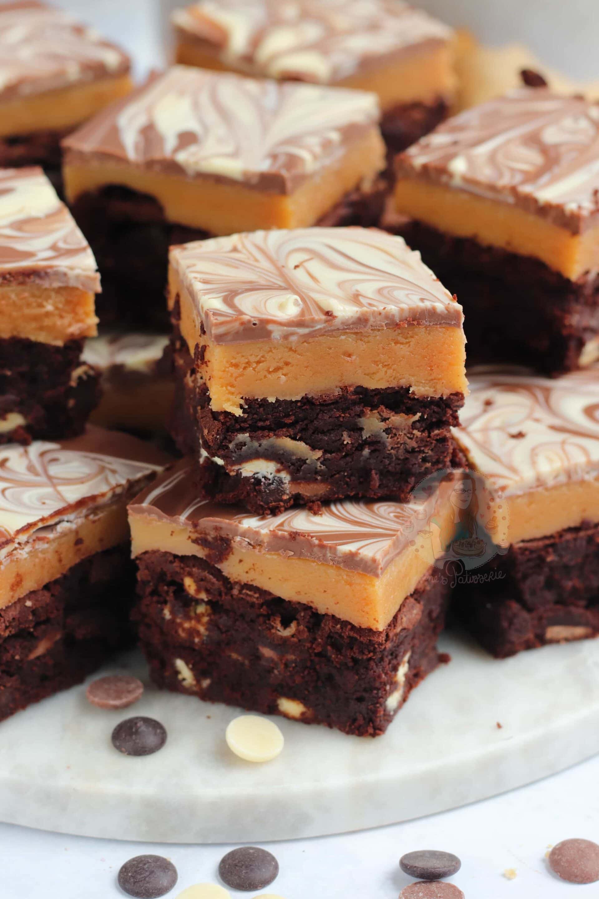 Millionaires Brownies! - Jane's Patisserie