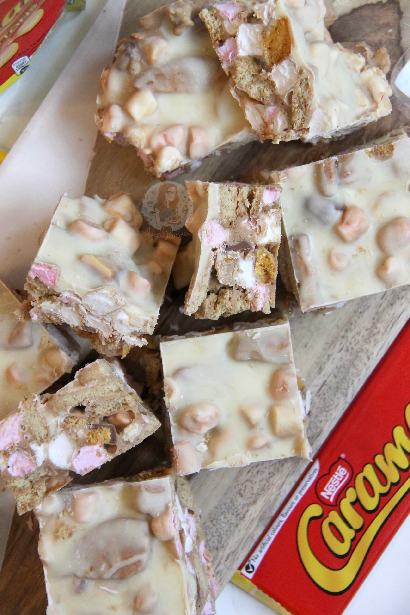Caramac Rocky Road! - Jane's Patisserie