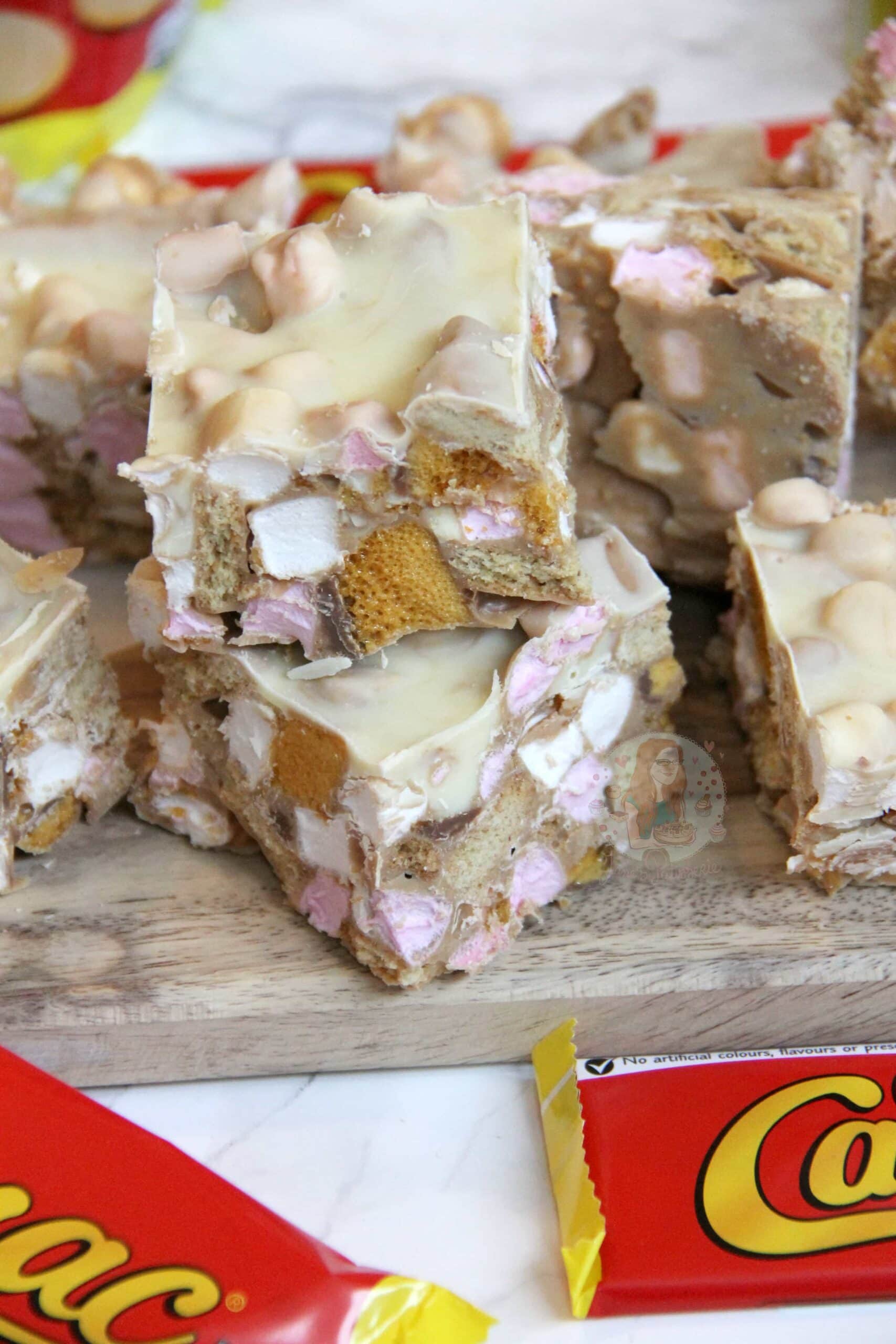 Caramac Rocky Road! - Jane's Patisserie