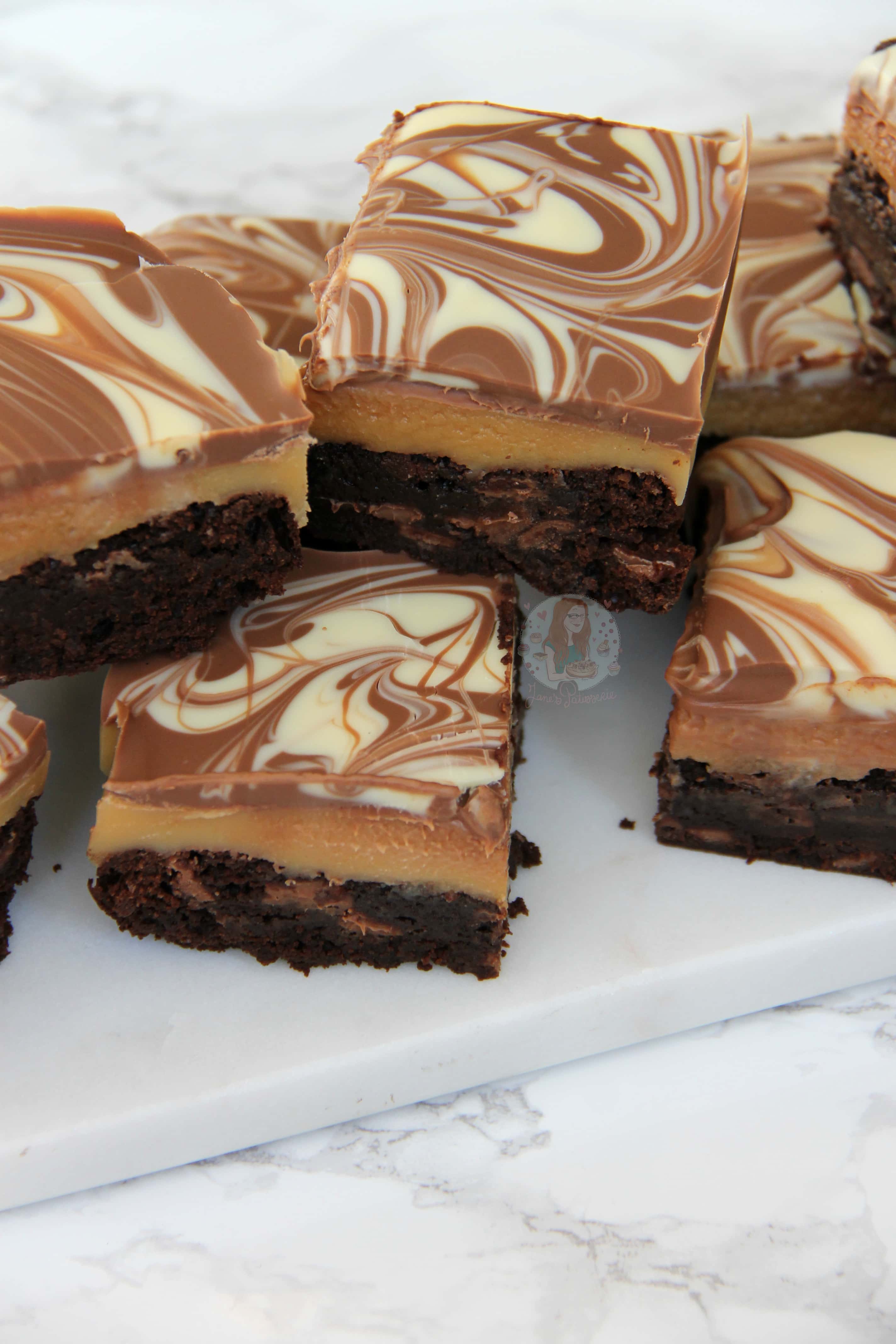 Millionaires Brownies! - Jane's Patisserie