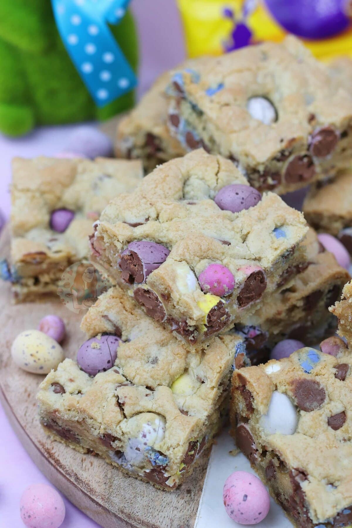 Mini Egg Cookie Bars - Jane's Patisserie