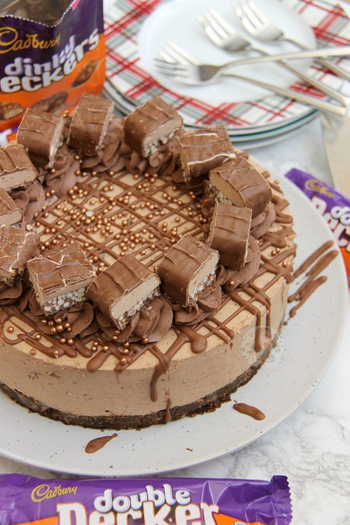 No-Bake Double Decker Cheesecake! - Jane's Patisserie