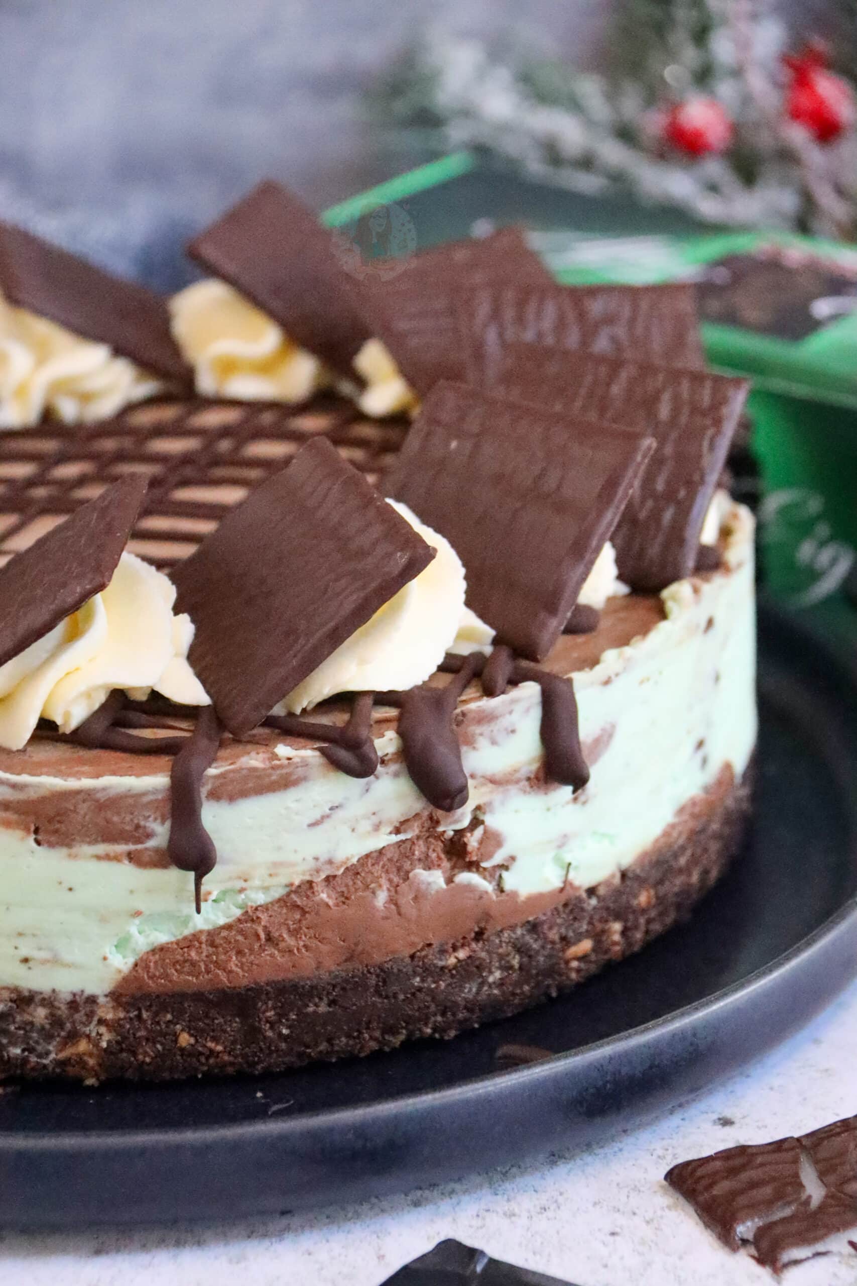 No-Bake After Eight Cheesecake! - Jane's Patisserie