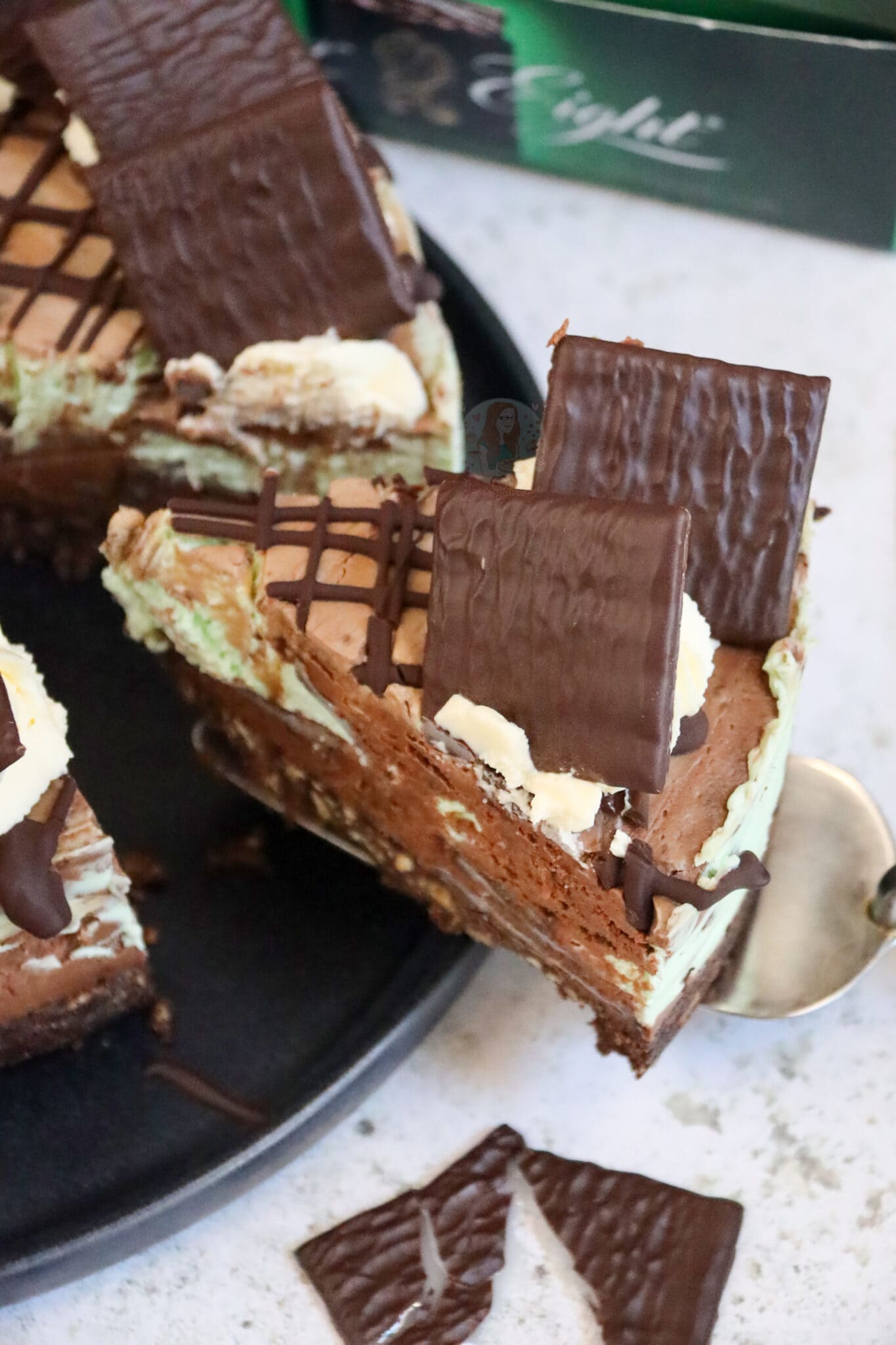 No-Bake After Eight Cheesecake! - Jane's Patisserie