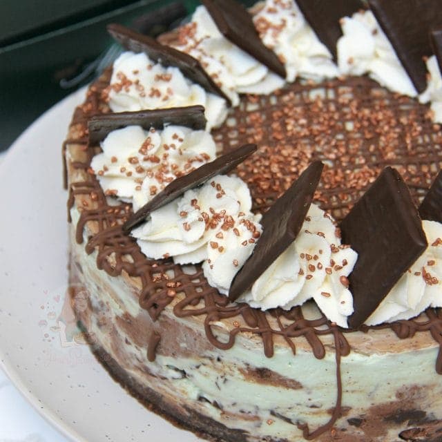 No-Bake After Eight Cheesecake! - Jane's Patisserie