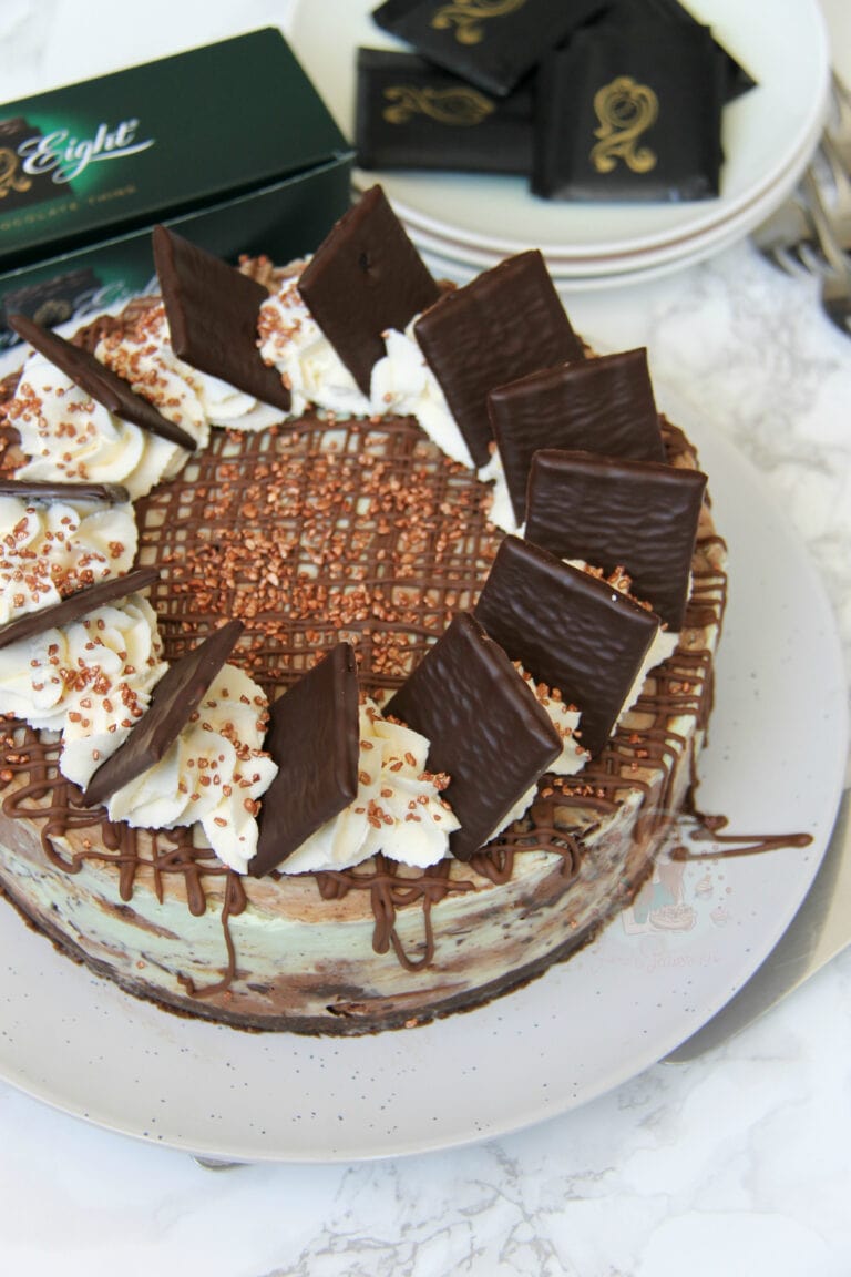 No-Bake After Eight Cheesecake! - Jane's Patisserie