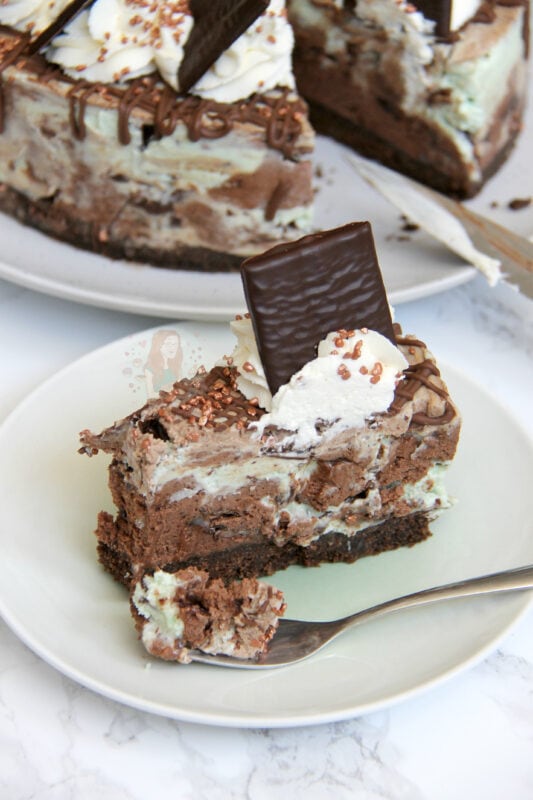 No-Bake After Eight Cheesecake! - Jane's Patisserie