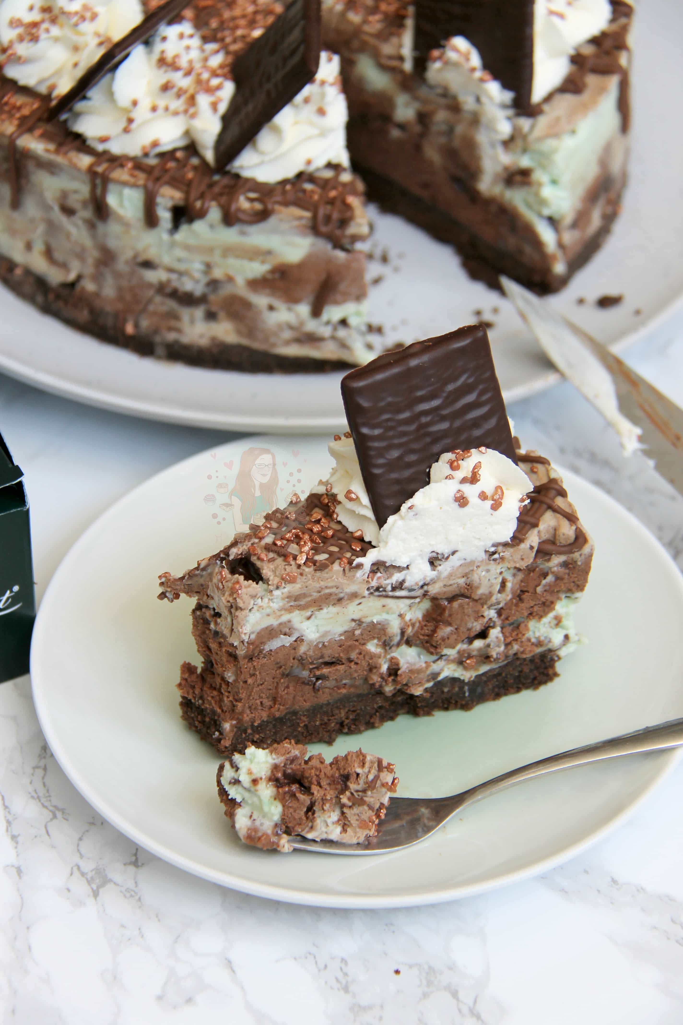 No-Bake After Eight Cheesecake! - Jane's Patisserie