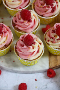 Lemon and Raspberry Cupcakes! - Jane's Patisserie