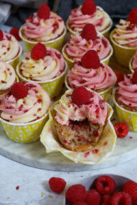 Lemon and Raspberry Cupcakes! - Jane's Patisserie