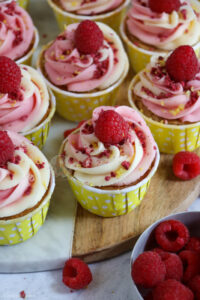 Lemon and Raspberry Cupcakes! - Jane's Patisserie