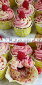 Lemon and Raspberry Cupcakes! - Jane's Patisserie