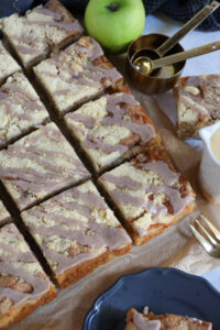 Apple Crumble Traybake Cake! - Jane's Patisserie