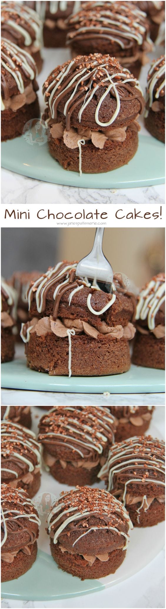 Mini Chocolate Cakes! - Jane's Patisserie