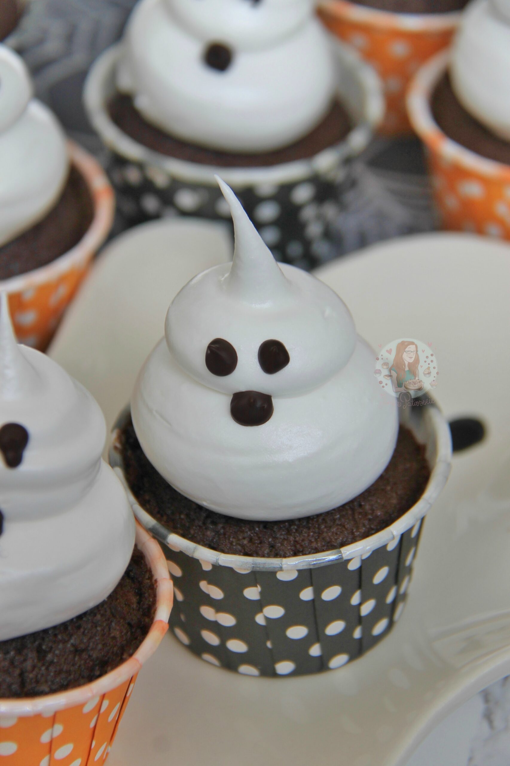 Ghost Cupcakes! - Jane's Patisserie