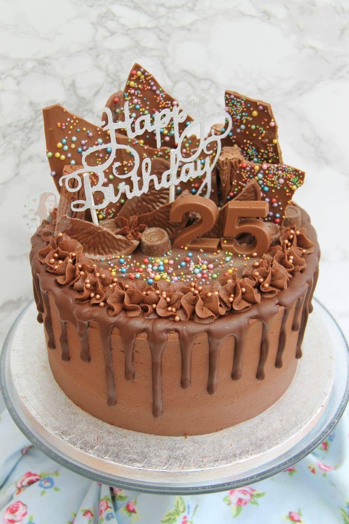 My 25th Birthday Cake! - Jane's Patisserie