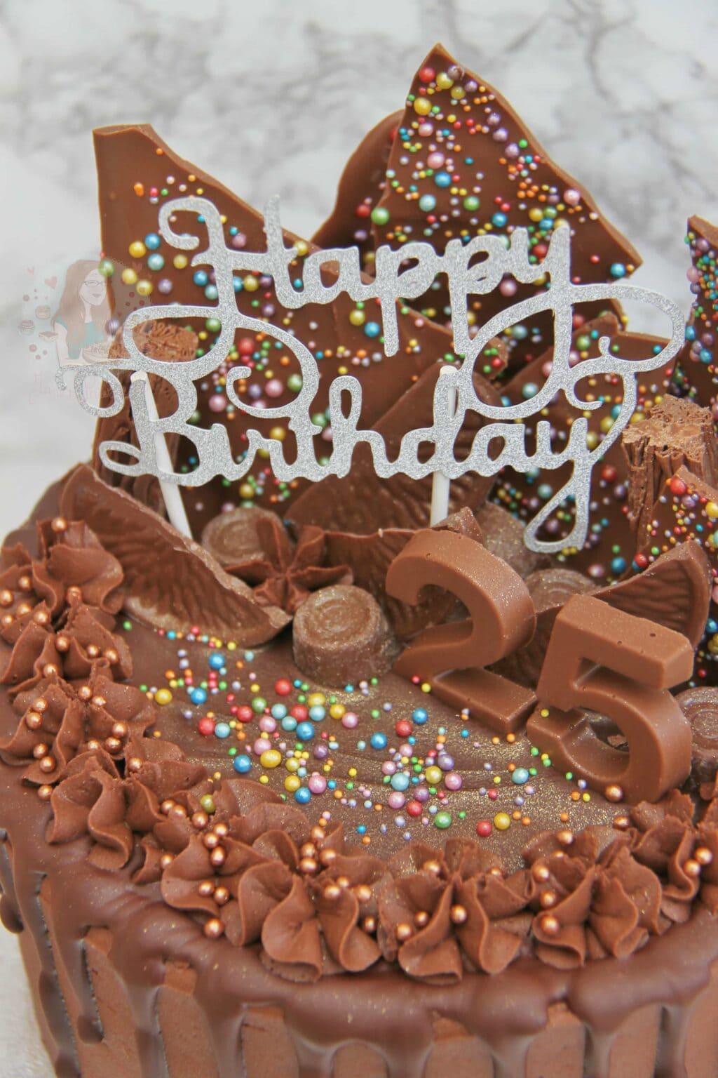 My 25th Birthday Cake! - Jane's Patisserie