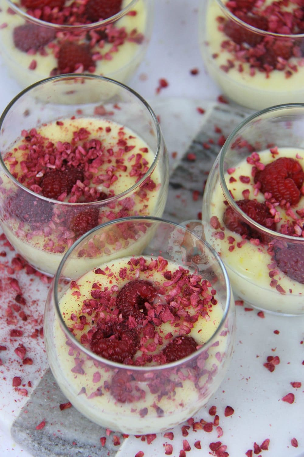 Lemon Raspberry Posset! - Jane's Patisserie
