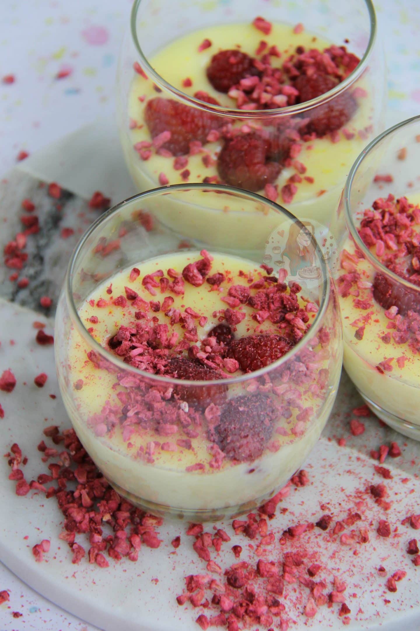 Lemon Raspberry Posset! - Jane's Patisserie