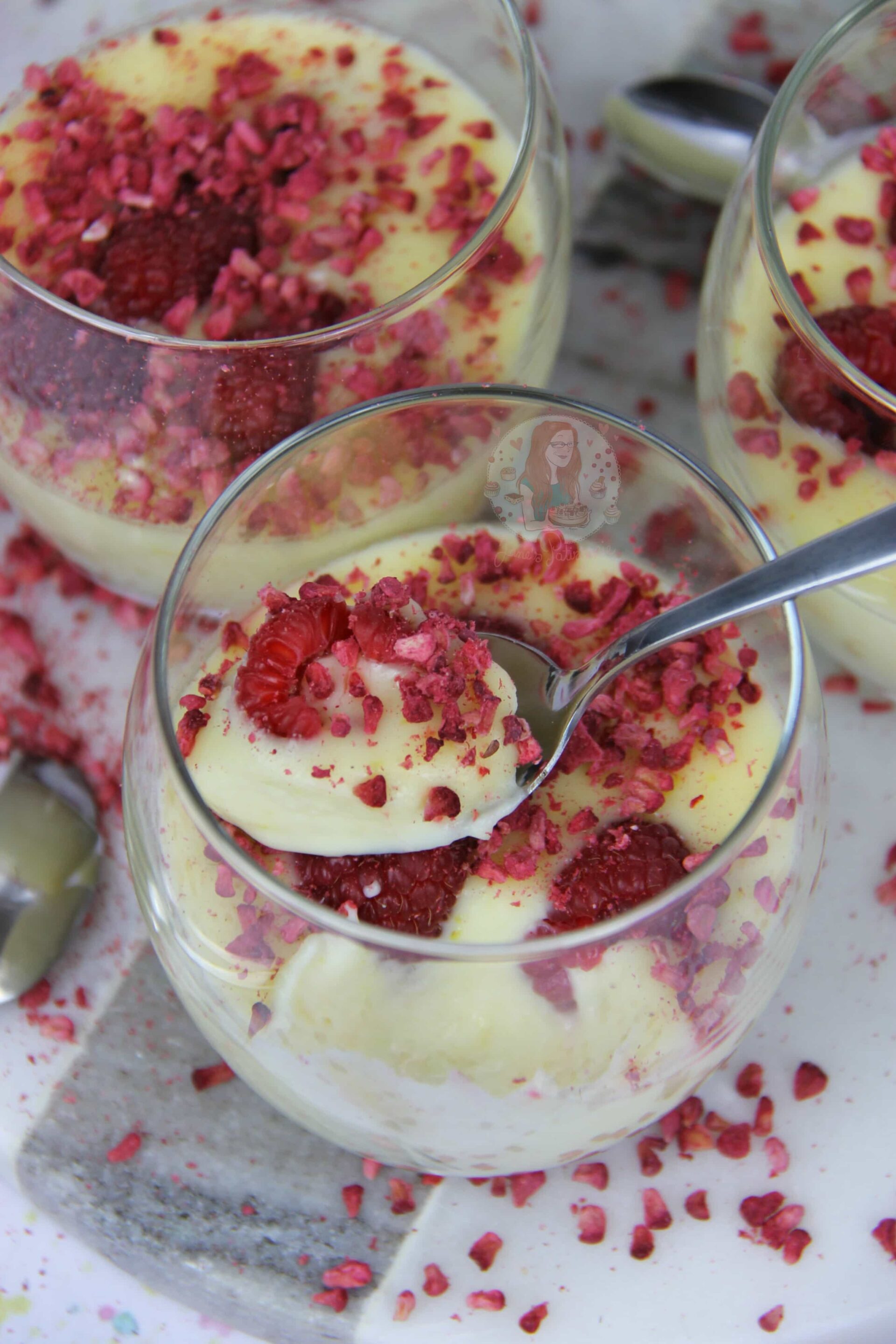 Lemon Raspberry Posset! - Jane's Patisserie