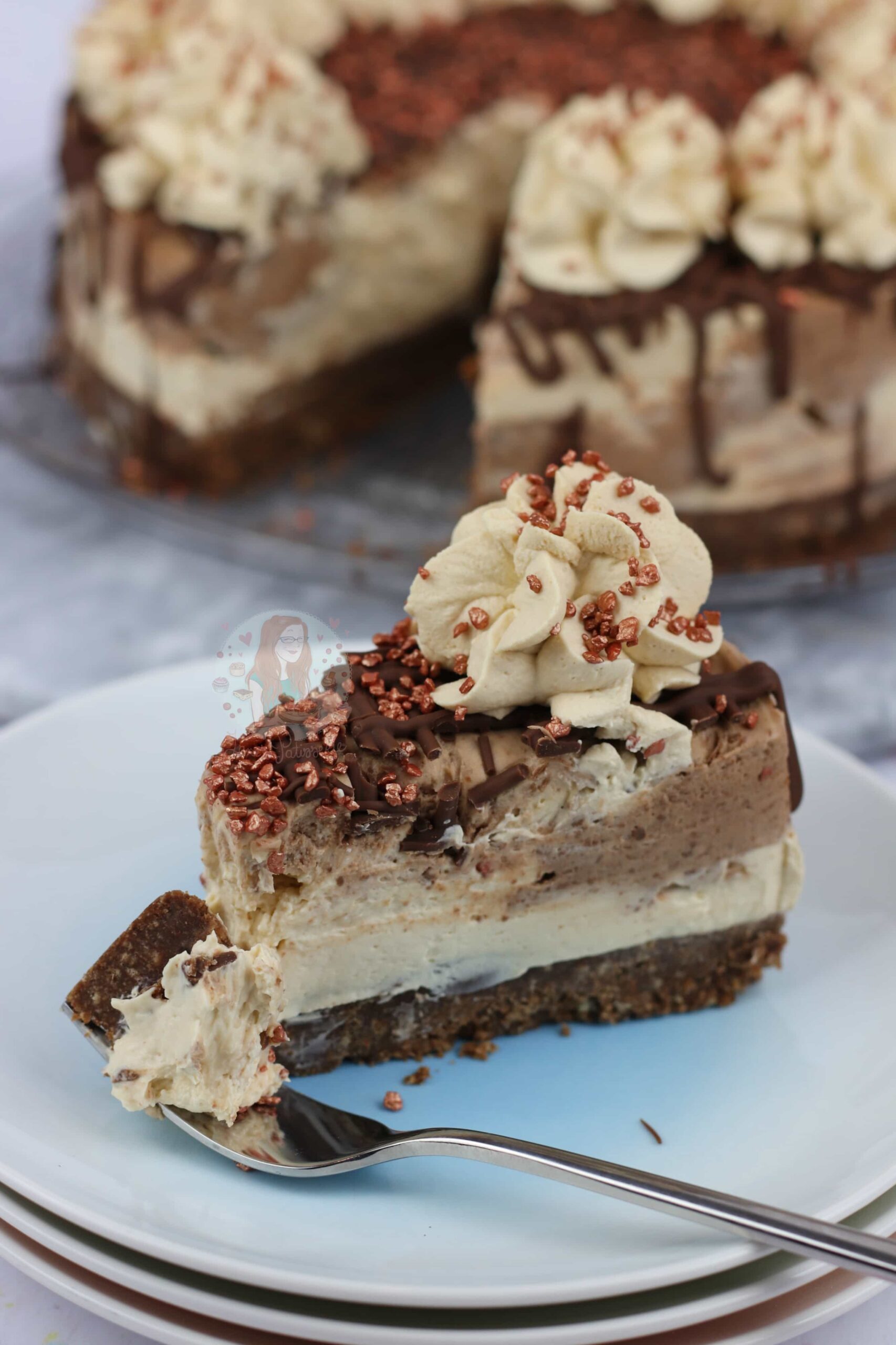 No-Bake Mocha Cheesecake! - Jane's Patisserie