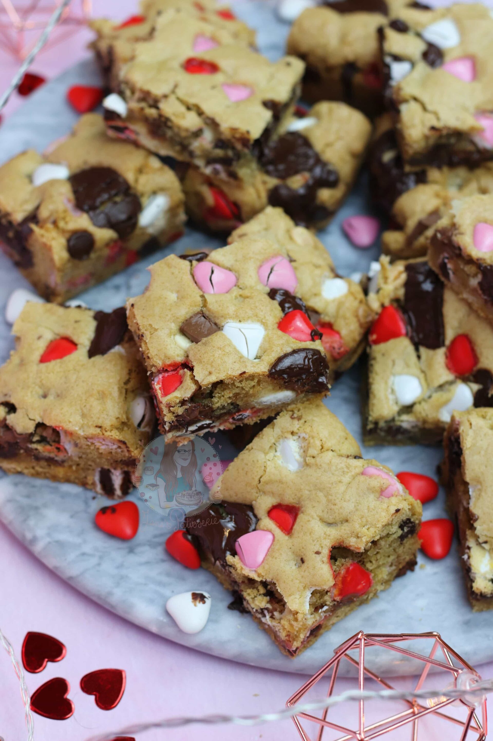 Valentines Cookie Bars! - Jane's Patisserie