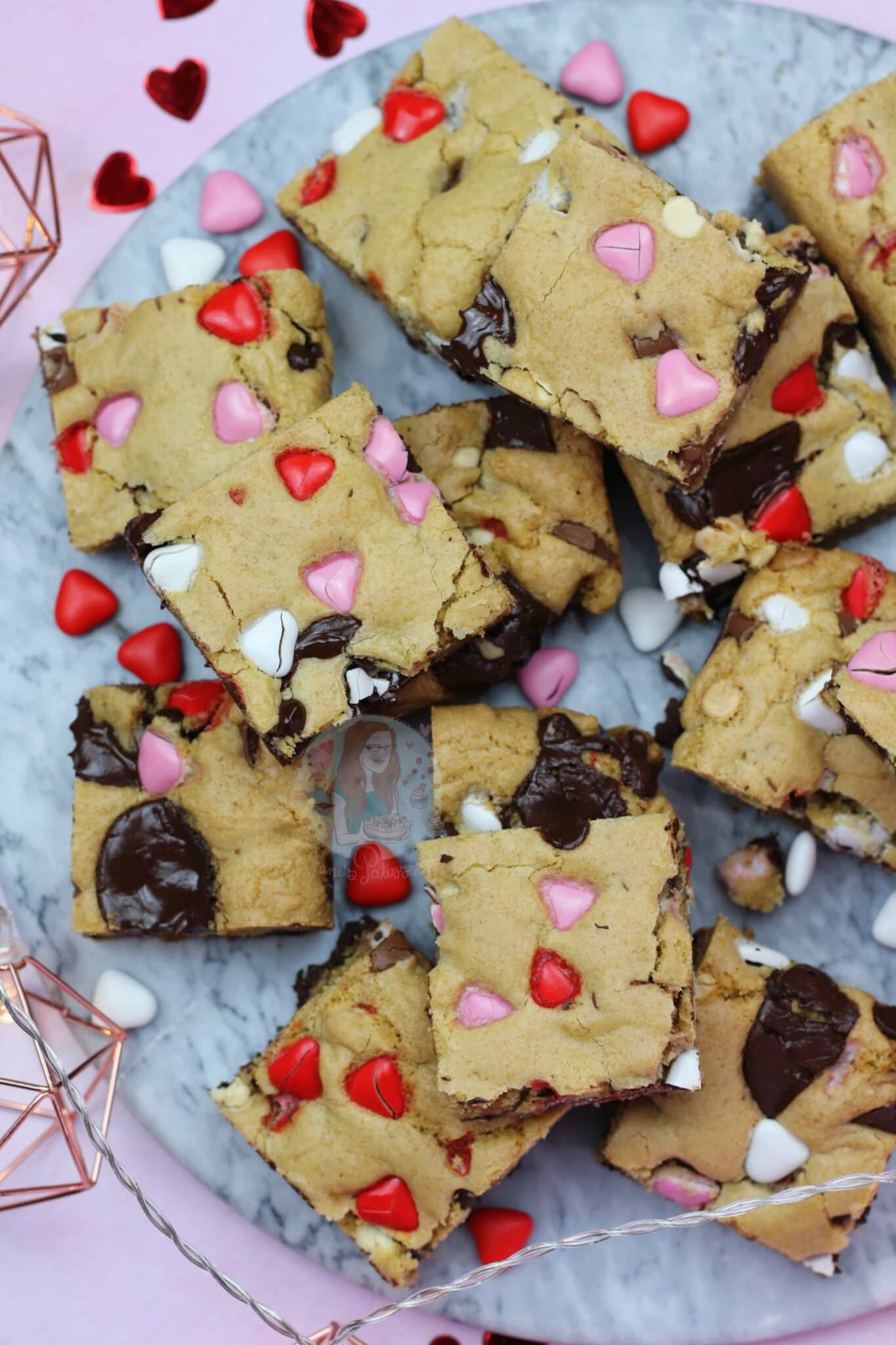 Valentines Cookie Bars! - Jane's Patisserie