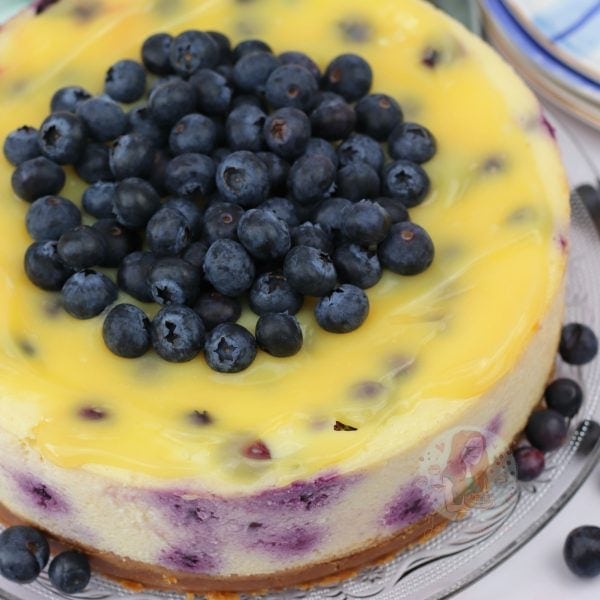 Lemon & Blueberry Cheesecake! - Jane's Patisserie