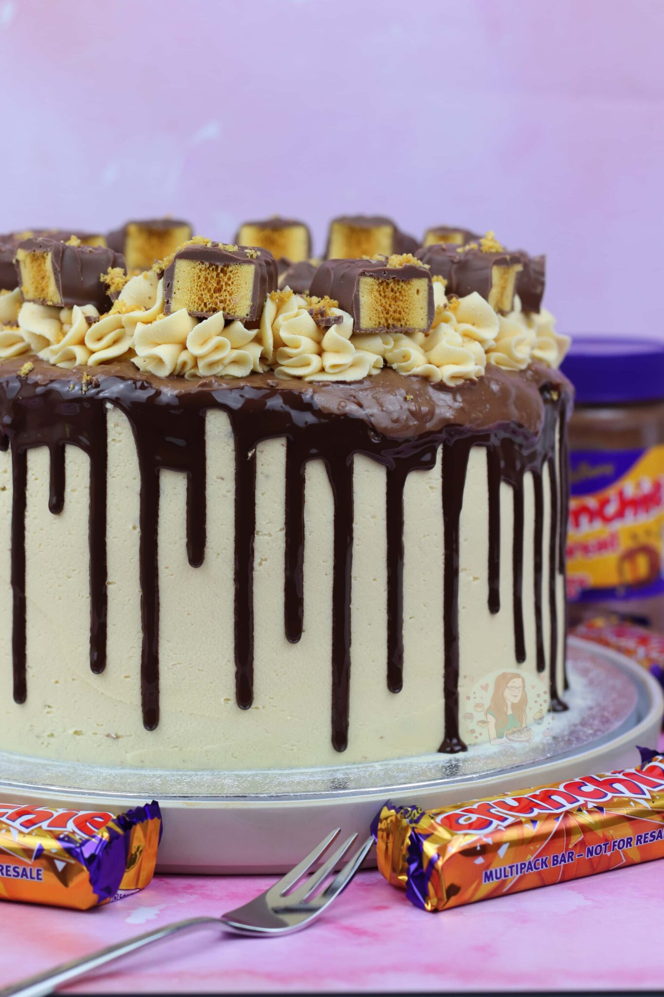 Crunchie Drip Cake! - Jane's Patisserie