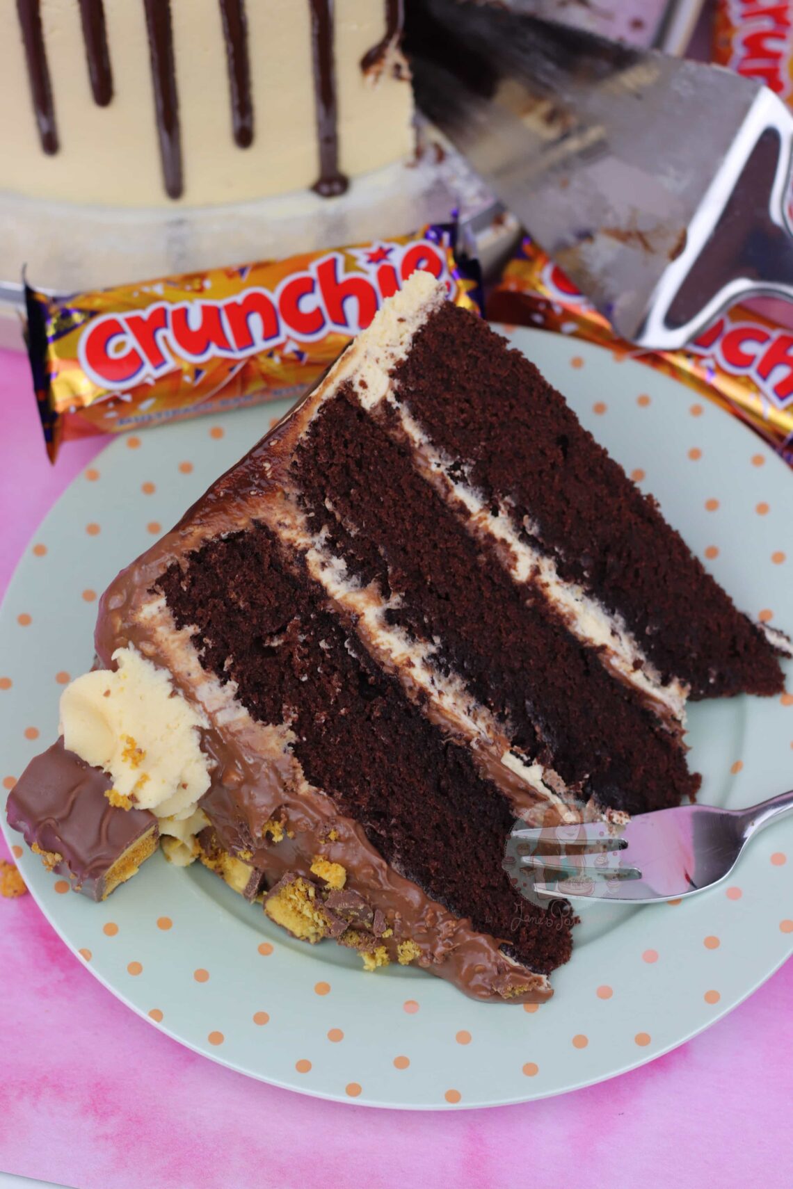 Crunchie Drip Cake! - Jane's Patisserie