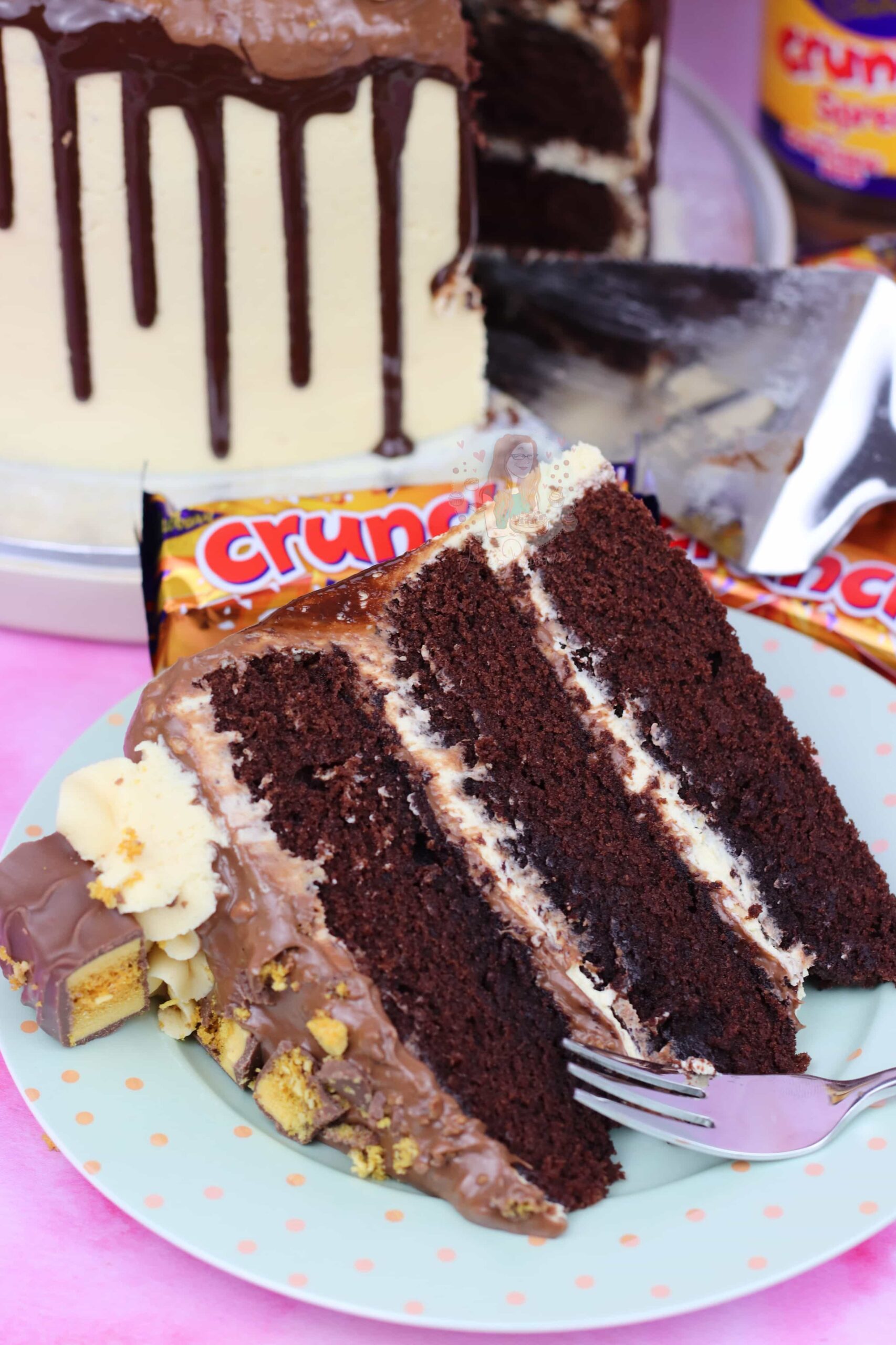 Crunchie Drip Cake! - Jane's Patisserie