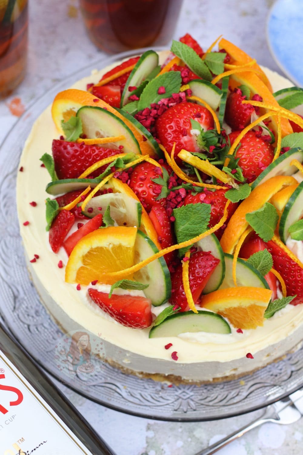 Pimm's Cheesecake - Jane's Patisserie