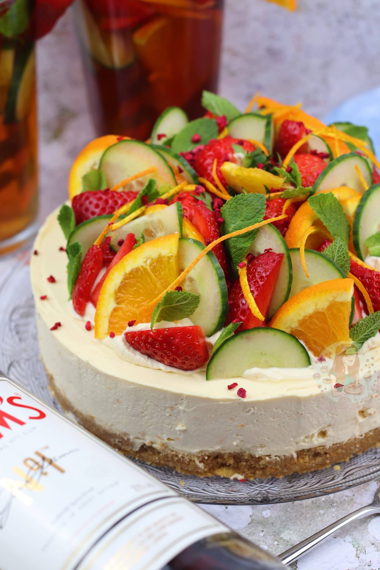 Pimm's Cheesecake - Jane's Patisserie