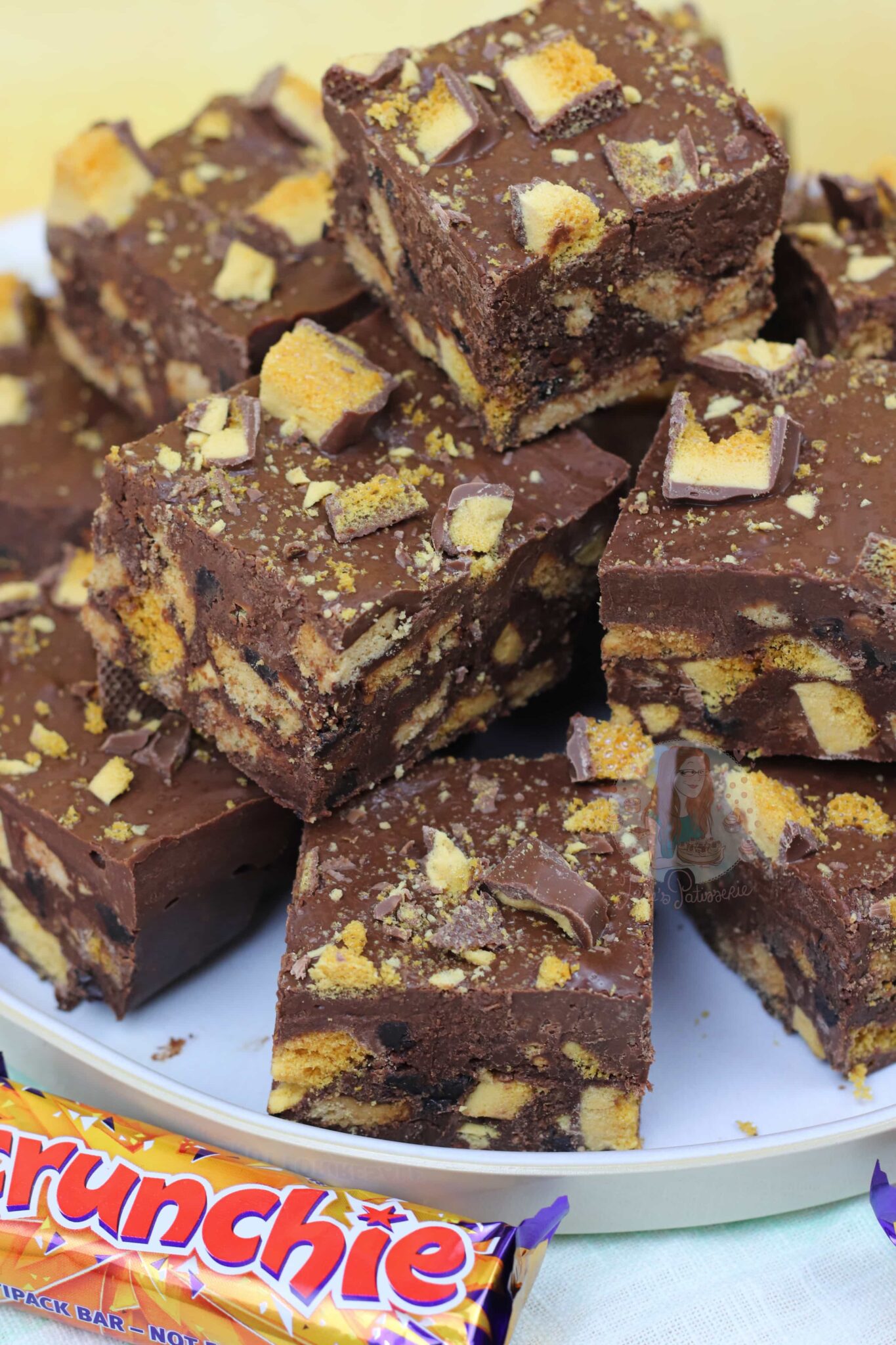 Honeycomb Crunchie Tiffin! - Jane's Patisserie