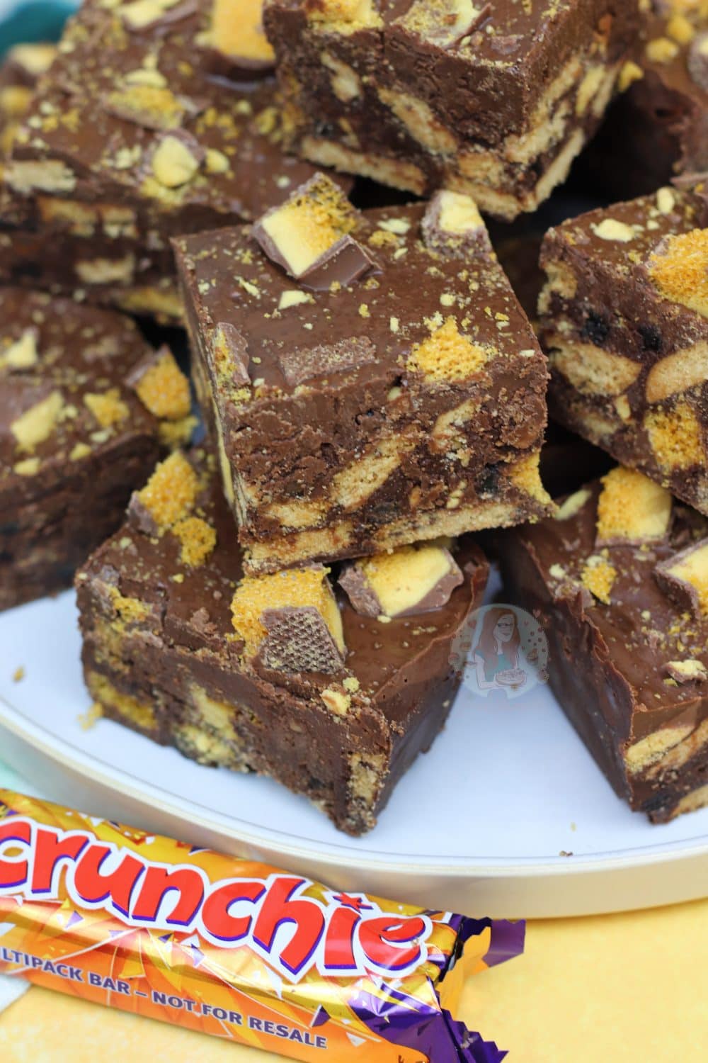Honeycomb Crunchie Tiffin! - Jane's Patisserie