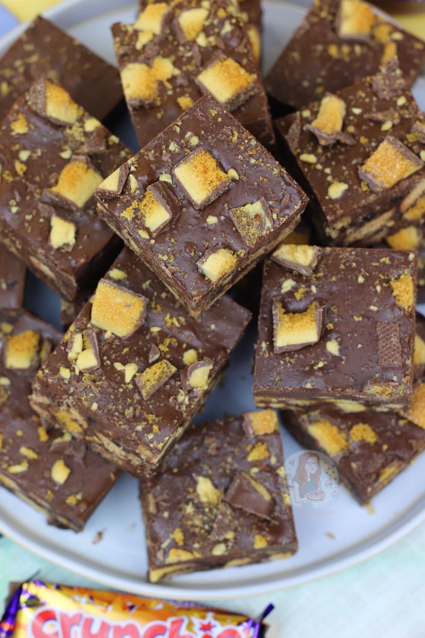 Honeycomb Crunchie Tiffin! - Jane's Patisserie