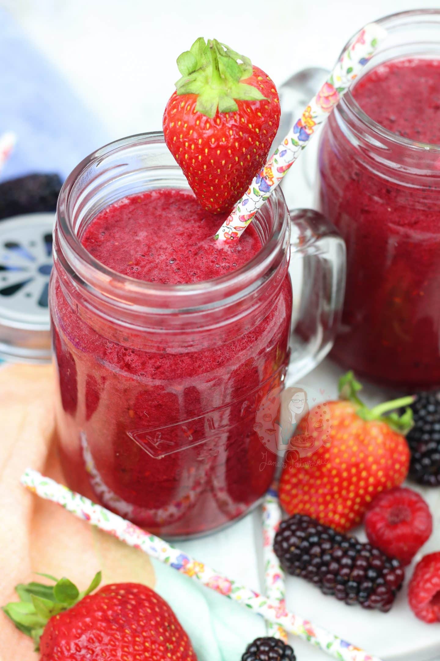 Summer Berry Smoothie! - Jane's Patisserie