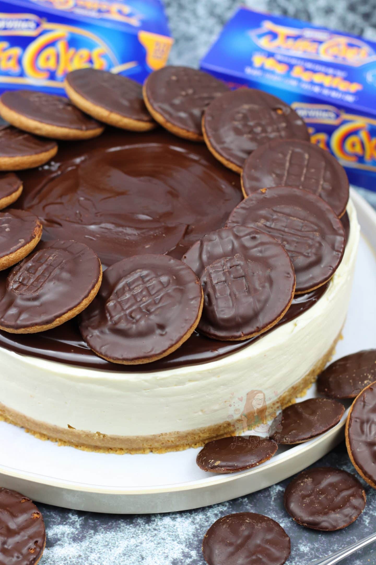 Jaffa Cake Cheesecake - Jane's Patisserie