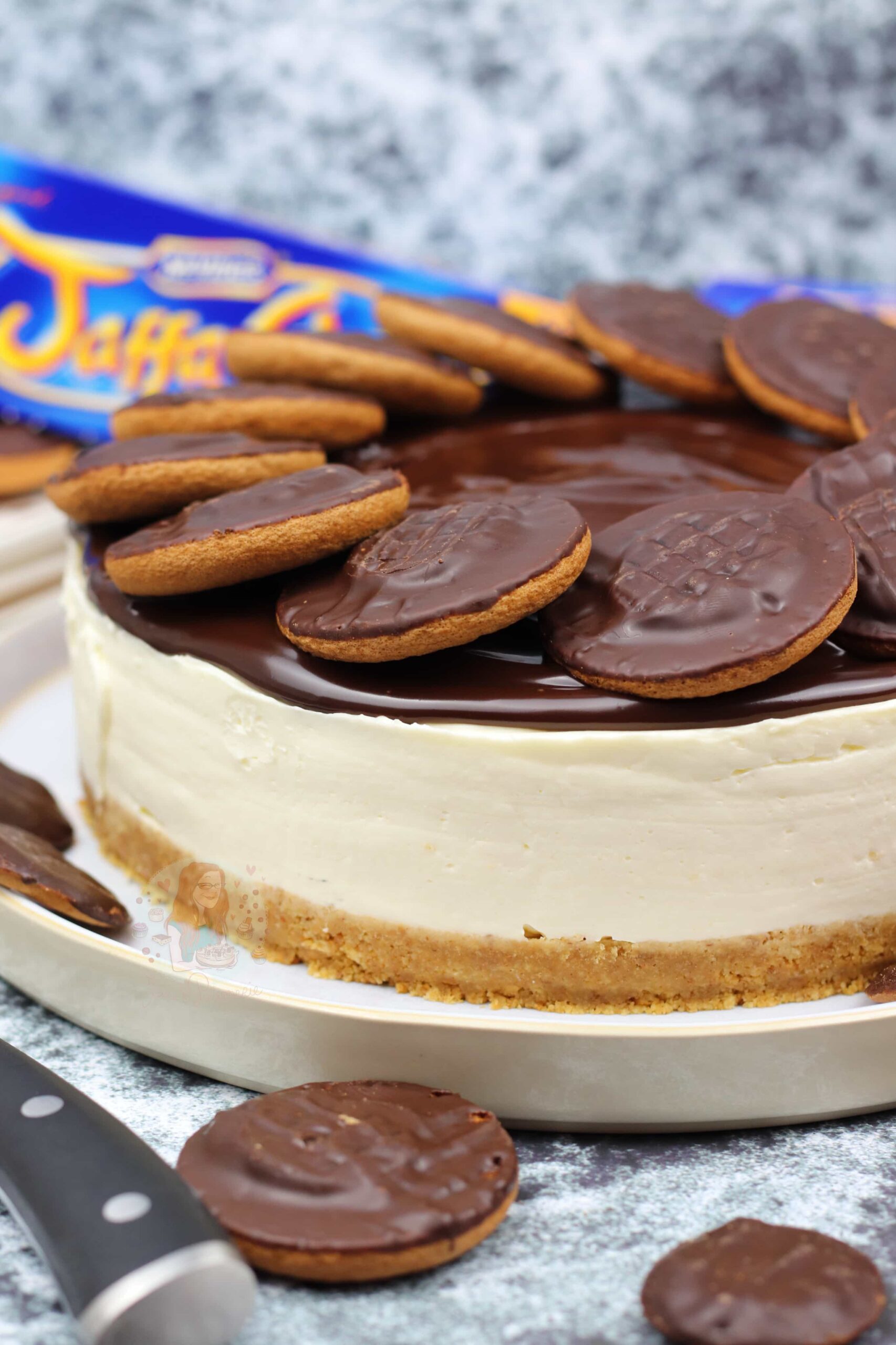 Jaffa Cake Cheesecake - Jane's Patisserie
