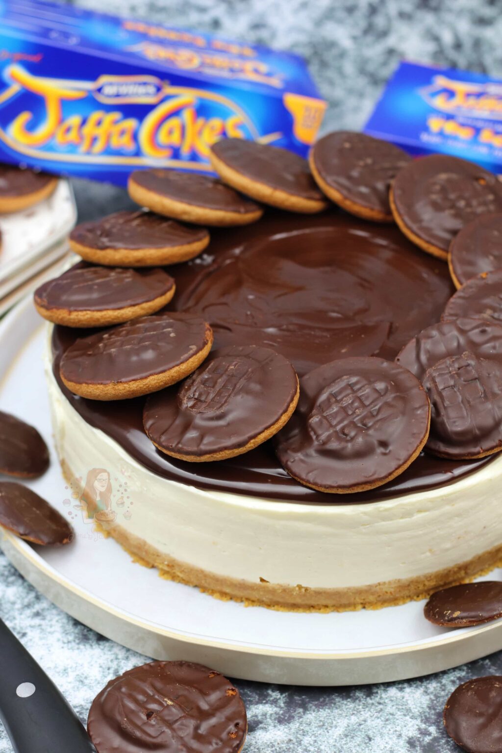 Jaffa Cake Cheesecake - Jane's Patisserie