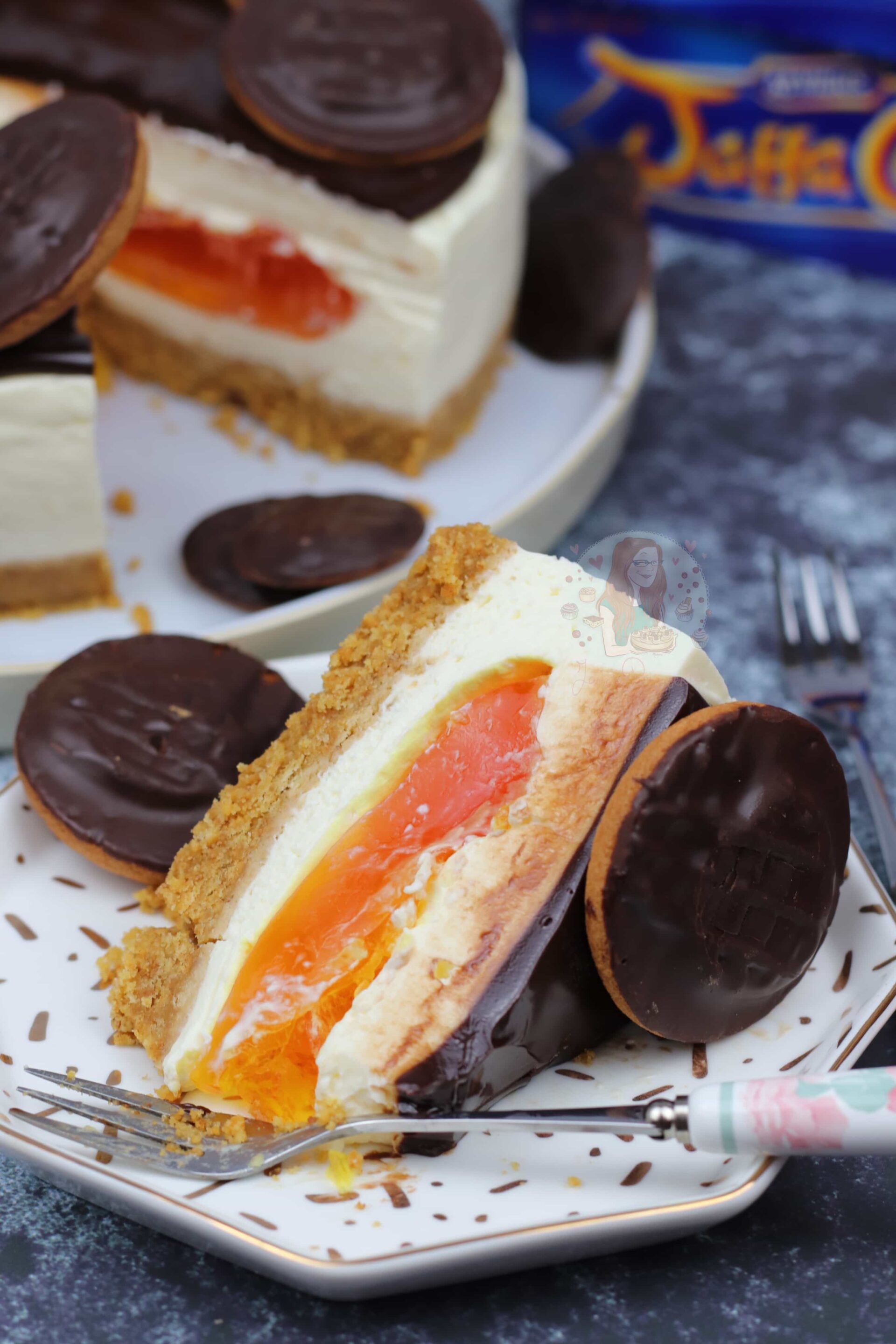 Jaffa Cake Cheesecake - Jane's Patisserie