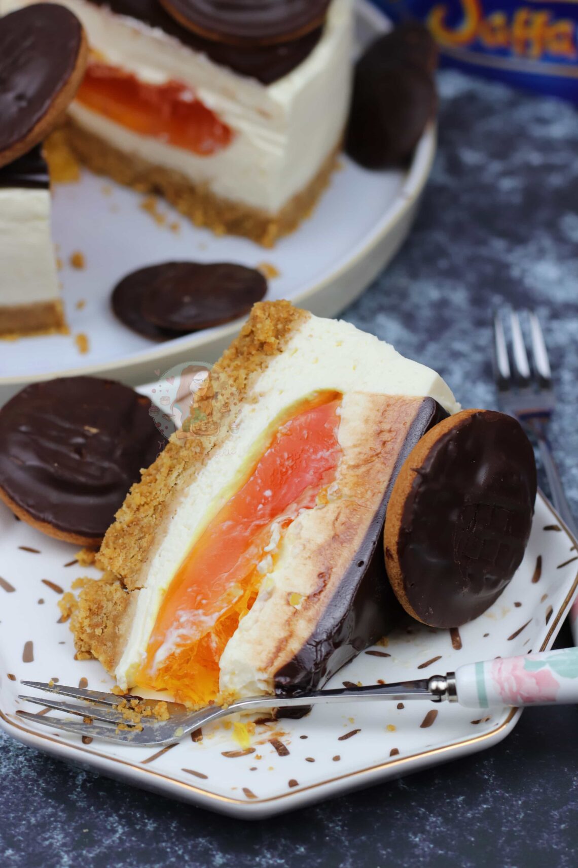 Jaffa Cake Cheesecake - Jane's Patisserie