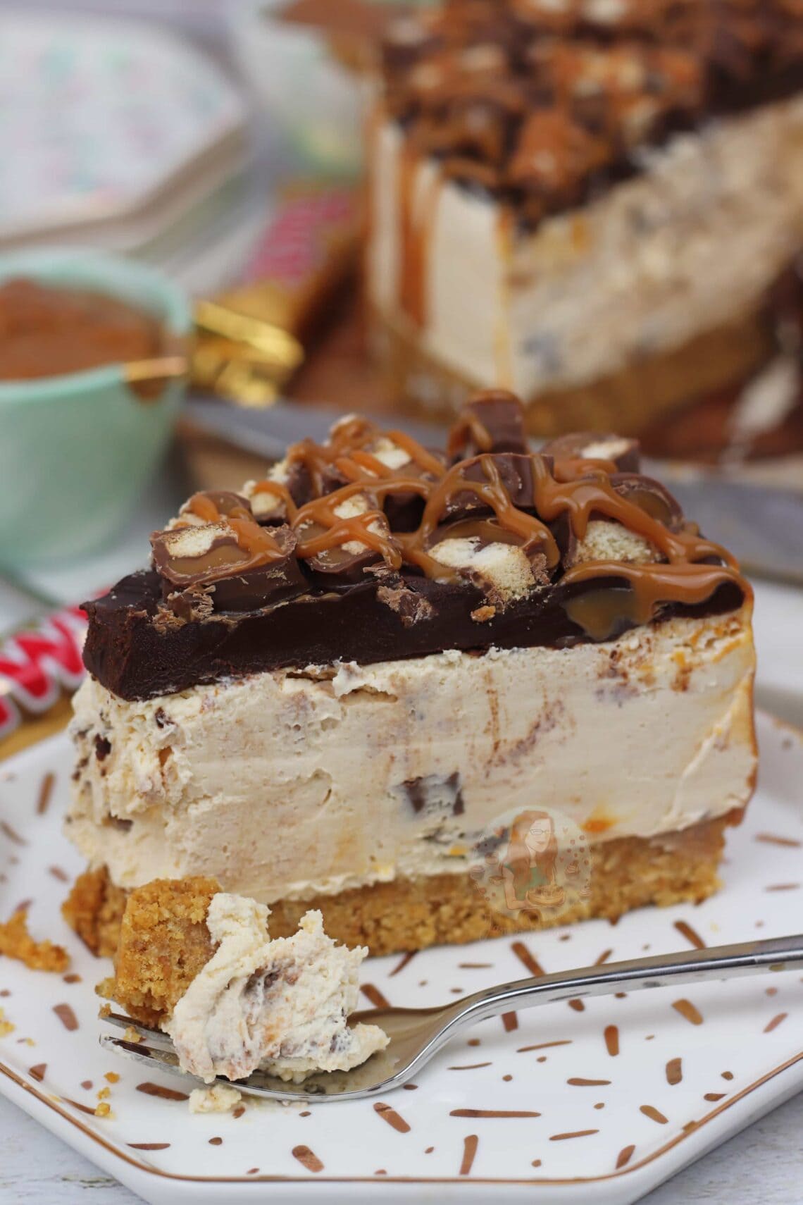 Twix Cheesecake! - Jane's Patisserie