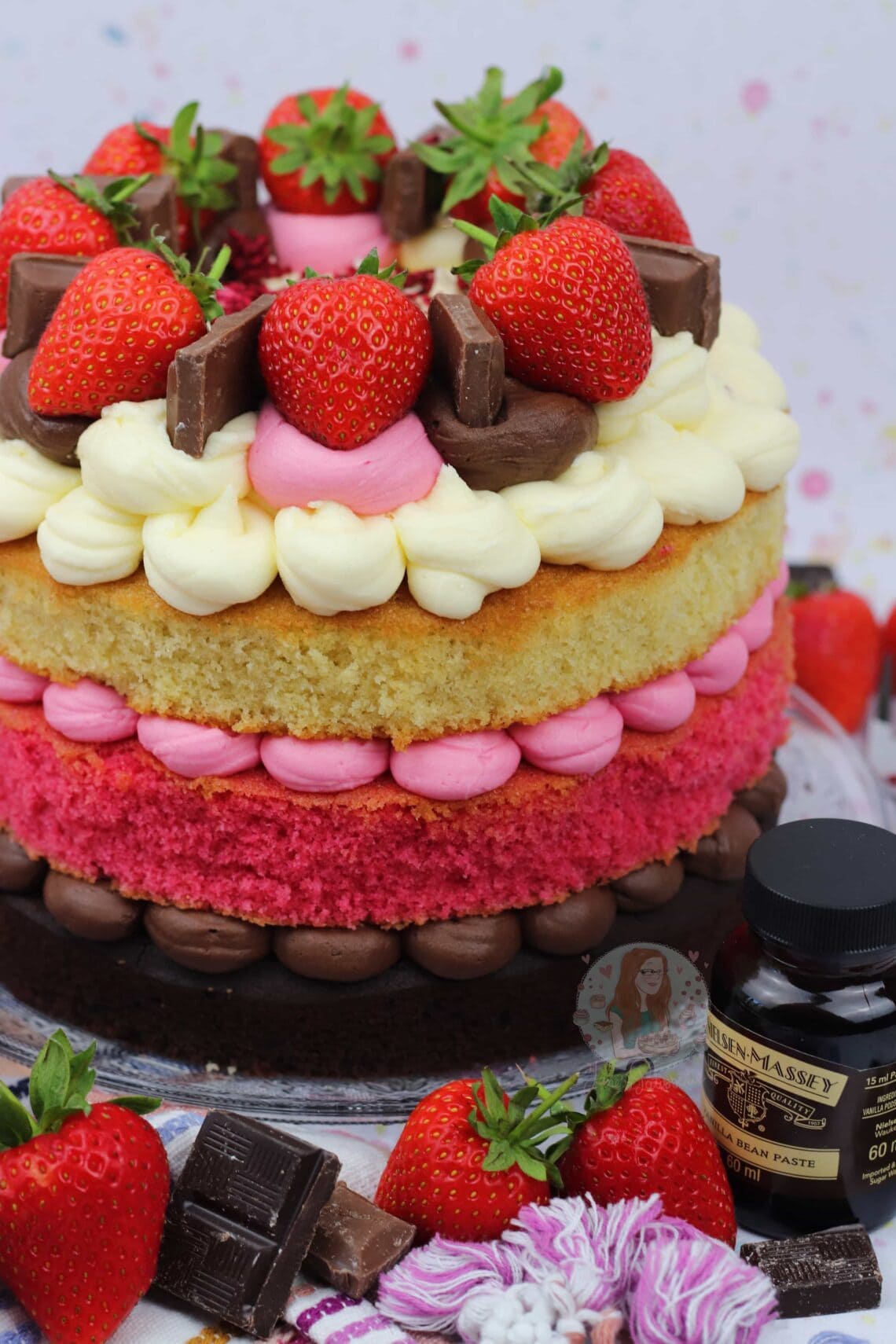 Neapolitan Cake! - Jane's Patisserie