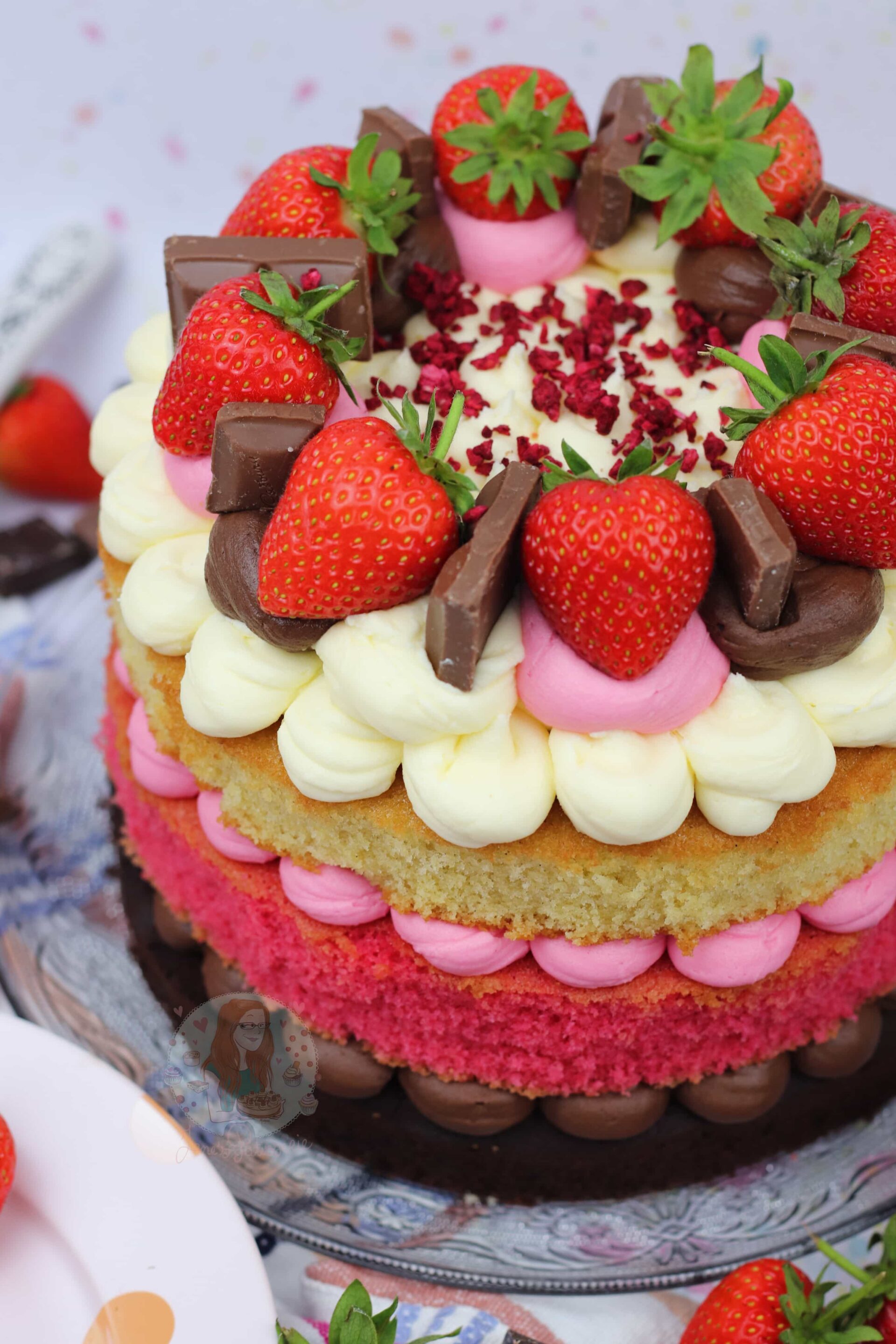 Neapolitan Cake! - Jane's Patisserie